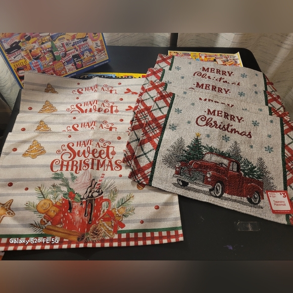 No Brand | Holiday | Christmas Themed Placemats Set | Poshmark